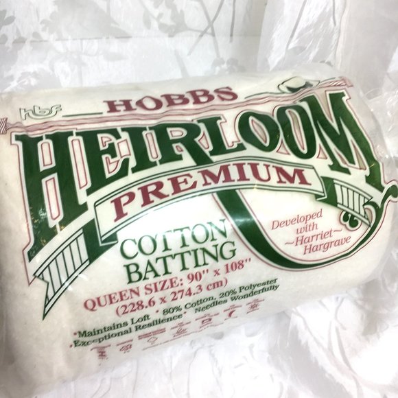 hobbs | Art | Hobbs Batting Heirloom Premium Queen 9 X 08 Nwt | Poshmark